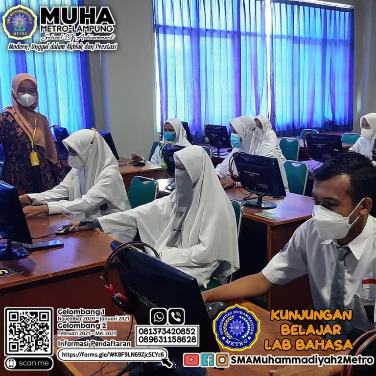 Kunjungan Siswa SMA Muhammadiyah 2 Metro, ke Lembaga Bahasa UM Metro ...